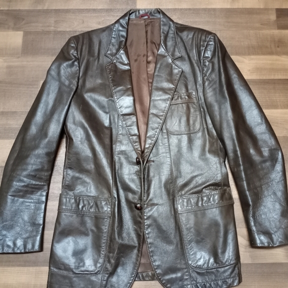 William Barry | Jackets & Coats | William Barry Leather Jacket | Poshmark